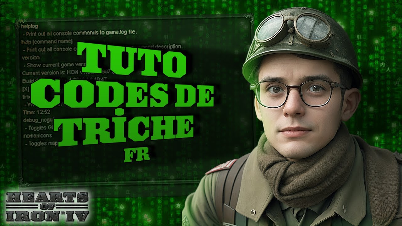 Hearts of Iron 4 fr: Tous les codes de triches essentiel !! - YouTube