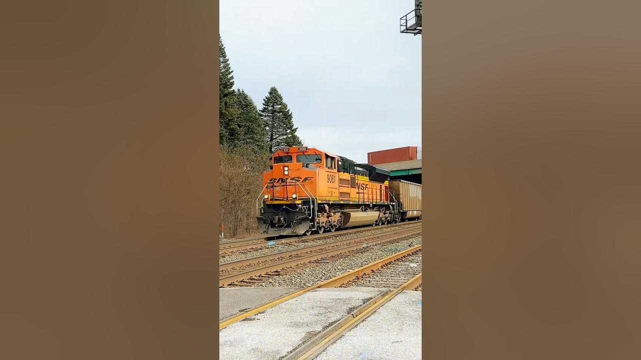 💪 BNSF Coal Train Rimbling Through Porter - YouTube