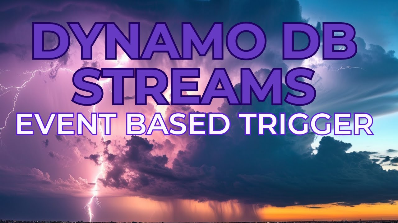 Dynamo DB Streams | Disparando Eventos direto do Banco de Dados - YouTube