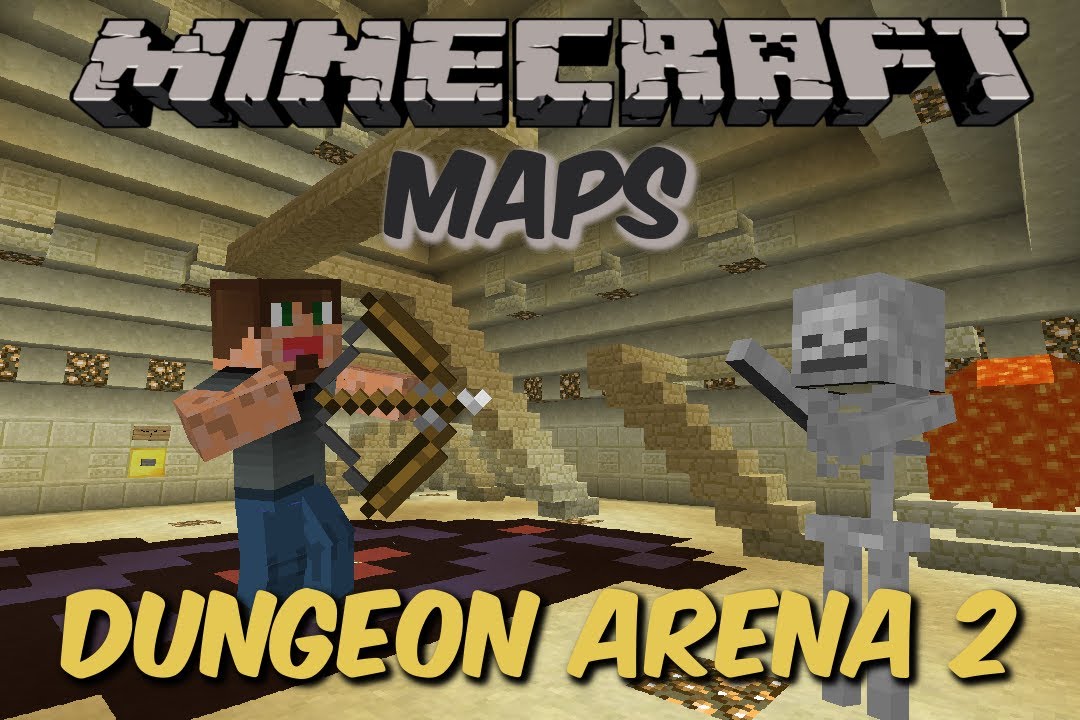 Minecraft Maps: Dungeon Arena 2! - YouTube