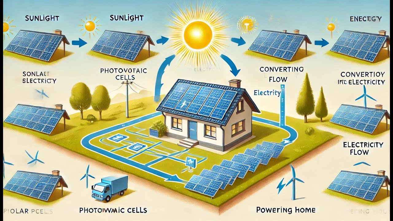 How do solar panels create electricity? - YouTube