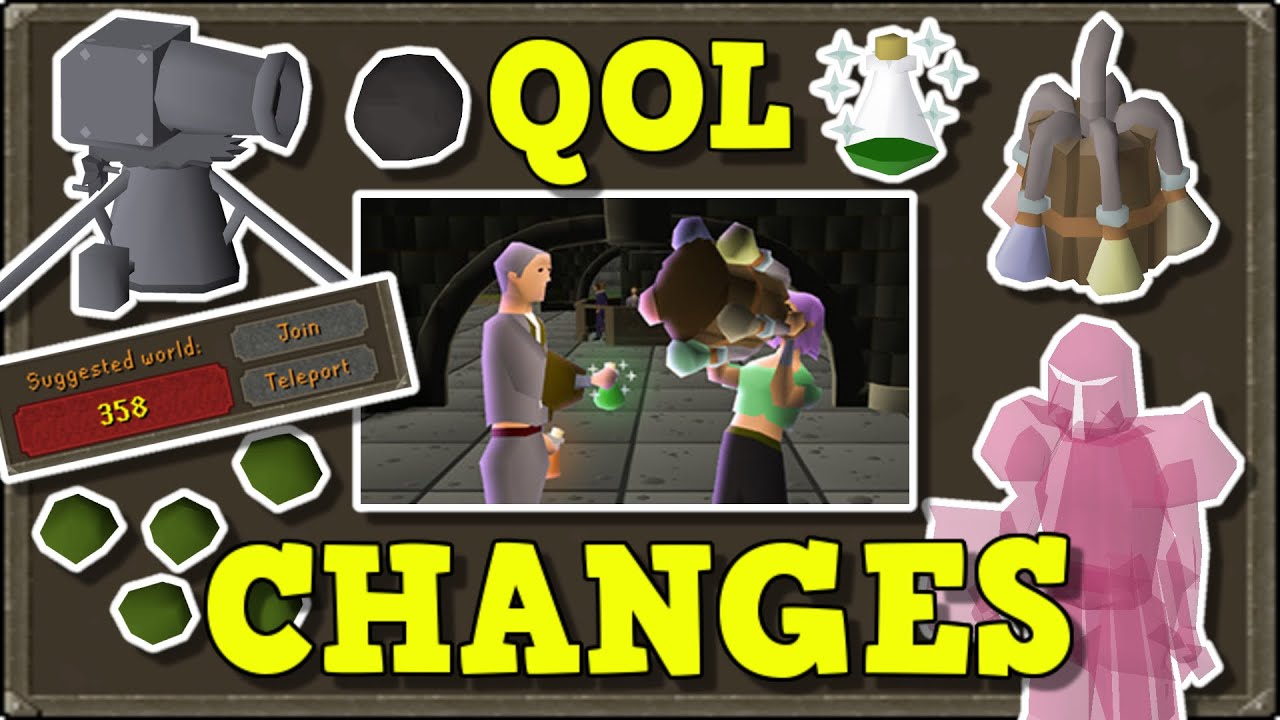 Massive Interface QoL Changes! + New Settings (OSRS) - YouTube