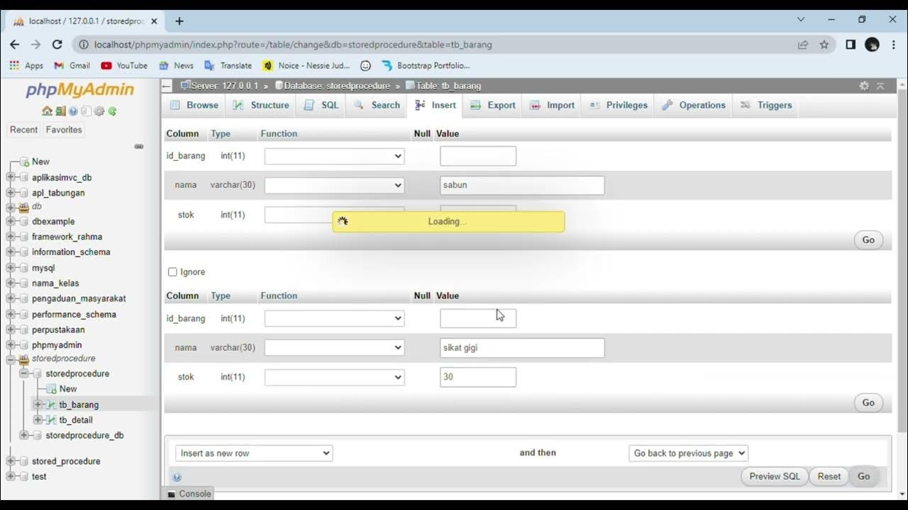 Tugas Stored Procedure - Basis Data - YouTube