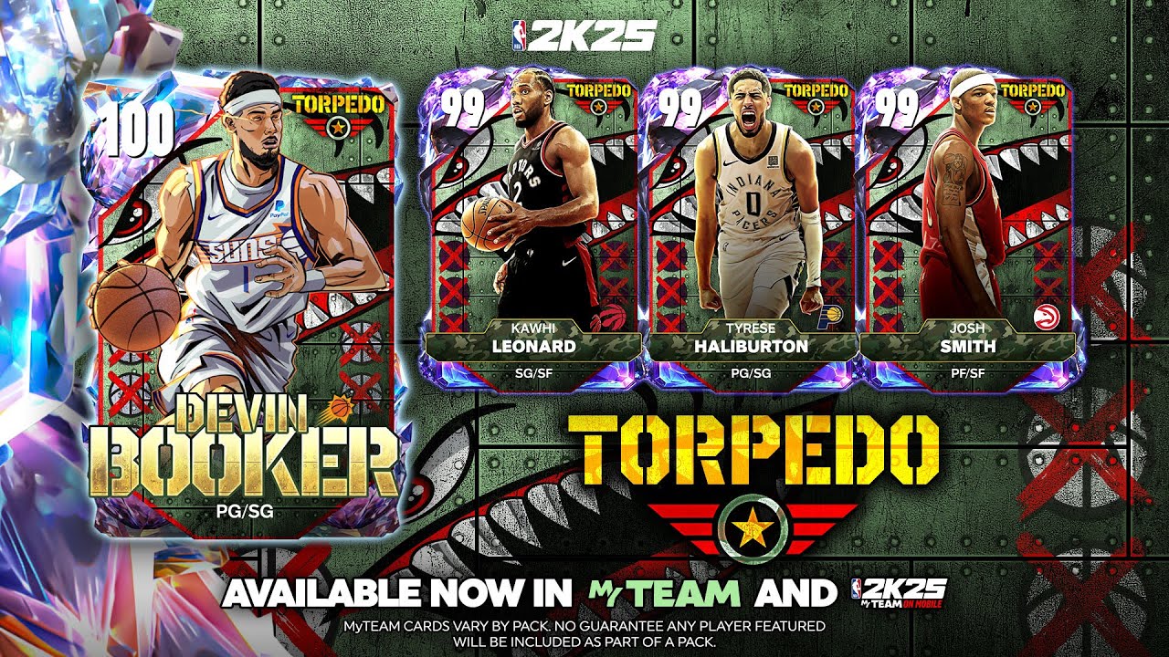 I Spent 750K VC For Juiced Players in New Torpedo Packs! NBA 2K25 ...