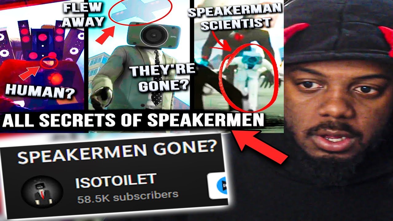 WHERE ARE SPEAKERMEN??? ISOTOILET ANALYSIS - YouTube
