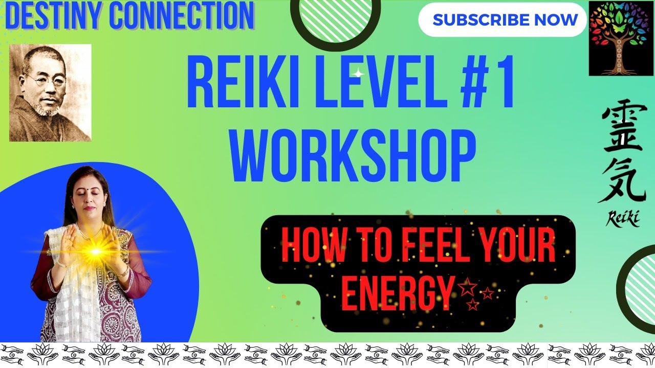 Reiki Feel Your Own Energy | Reiki Level #1online Class | Pranic Ball🔥 ...