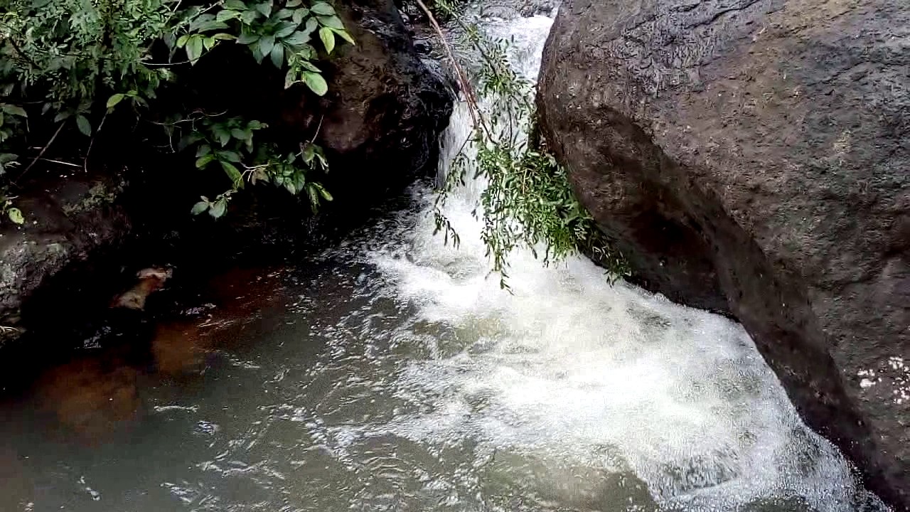 Small waterfall at Ashane - YouTube
