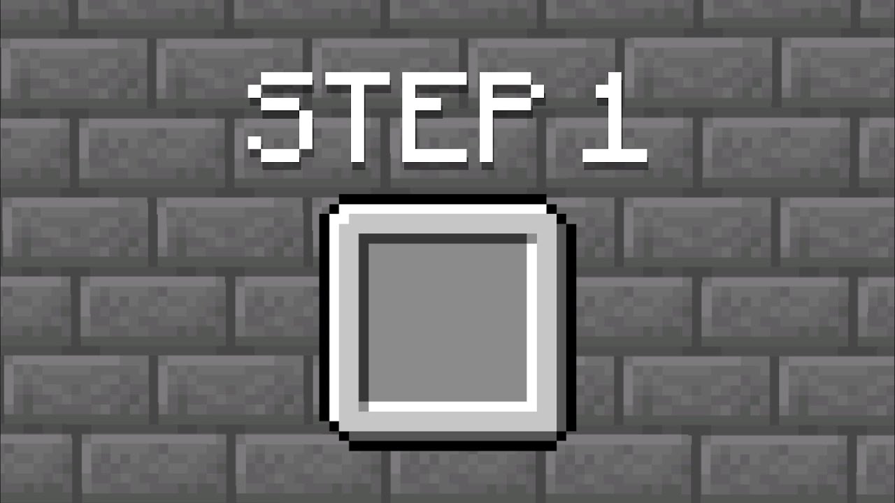 Advanced Step 1 to 3 Minecraft Animation Green Screen - YouTube