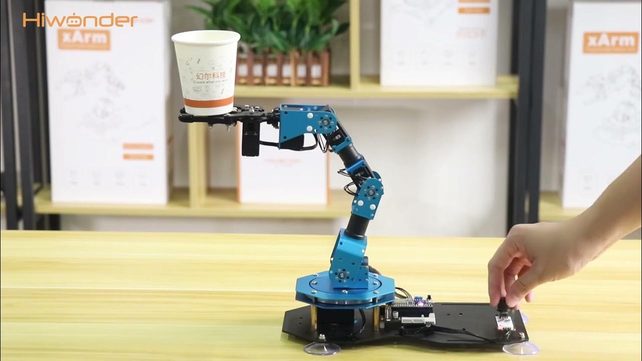 xArm ESP32 Tutorial--Knob Control Gripping - YouTube