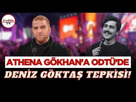 Athena Gökhan’a ODTÜ’de Deniz Göktaş tepkisi! Çok şaşırdı, neden olduğunu anlayamadı: İşte o anlar…