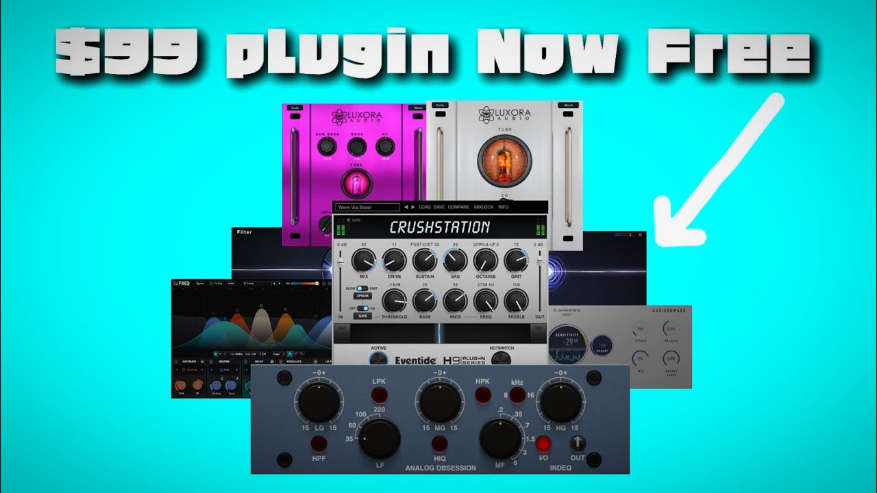 7 FREE Plugins + A $99 Eventide Plugin for FREE! - YouTube