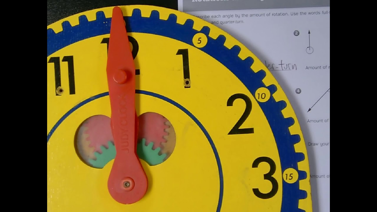 Everyday Math, 4th Grade, Math Journal (Volume 2) 5.10 "Rotations ...
