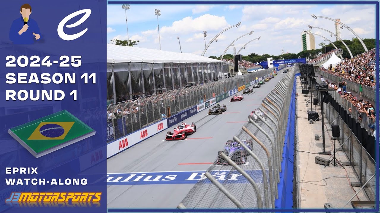 🔴 ABB Formula E | Season 11 | Round 1 | #SaoPauloEPrix | EPrix Watch ...