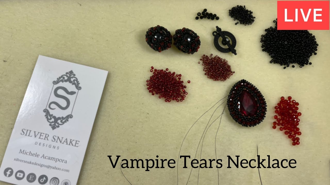 09.05.2024 Continuation of Vampire Tears Necklace - YouTube