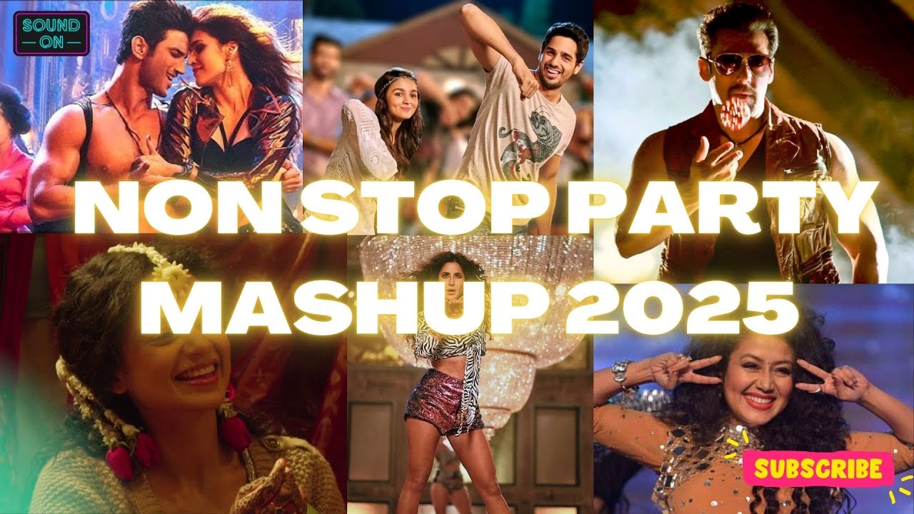 Non Stop Party Mashup 2025 | Party Mashup | NonStop Bollywood Dance ...