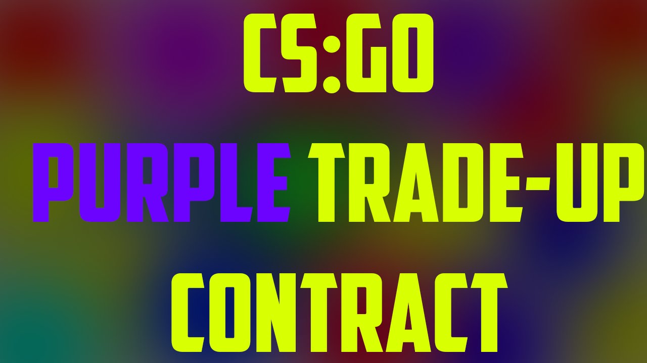 CSGO Purple Trade-Up Contract + Giveaway Winners! - YouTube
