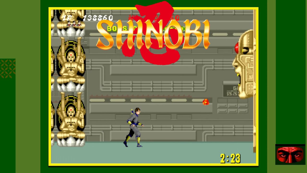 Shinobi (Arcade) - Mission 3: Attack the Logistic Base - YouTube