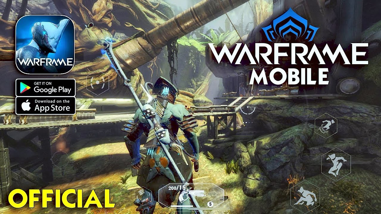 Warframe mobile ios mới ra là lập tức tải về chơi cho anh em xem - YouTube