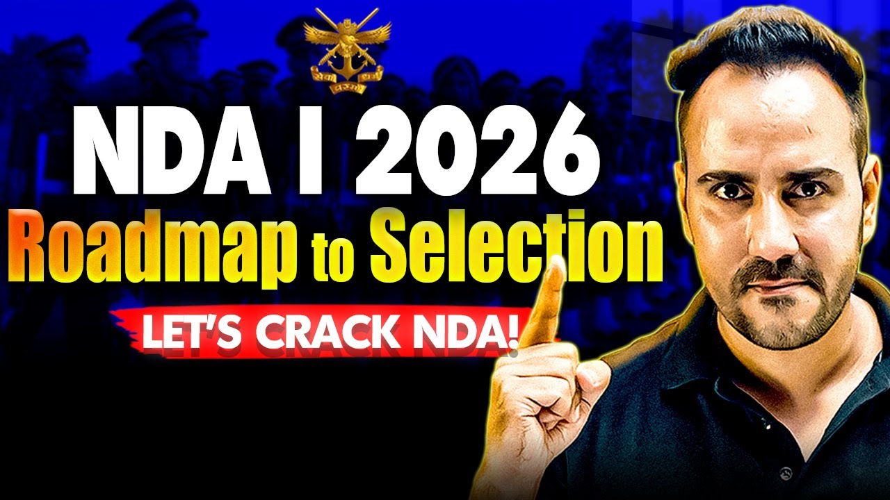 NDA 1 2026: Ultimate Roadmap to Selection 🚀 | Let's Crack NDA | Ushank ...
