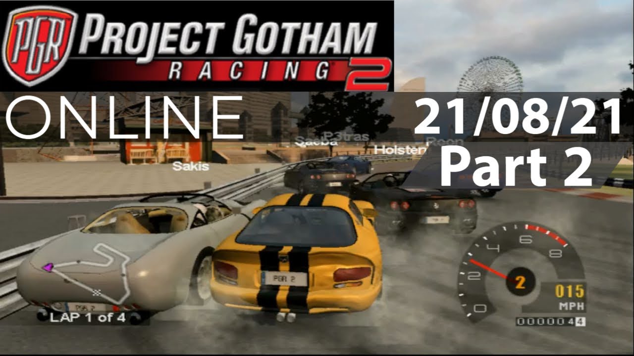 Project Gotham Racing 2 (PGR2) Online Multiplayer - Game Night 21/08 ...