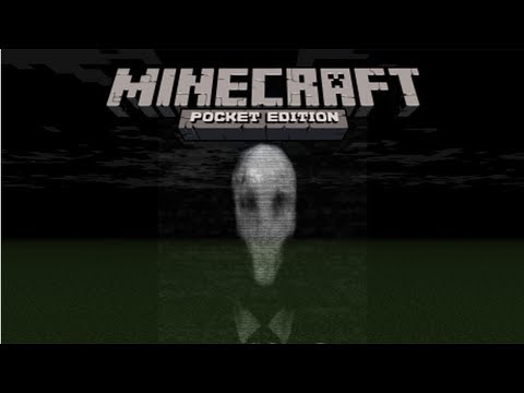 Minecraft PE: Slender man - YouTube