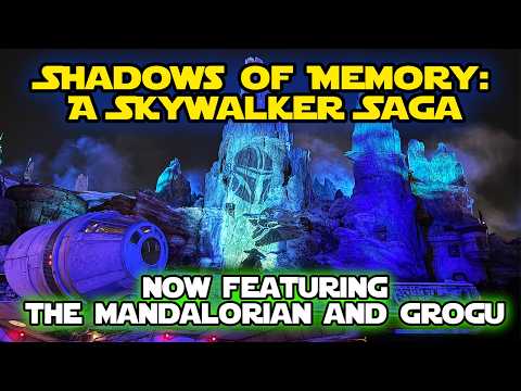 Disneyland UPDATED the Skywalker Saga Projection Show with Mandalorian & Grogu