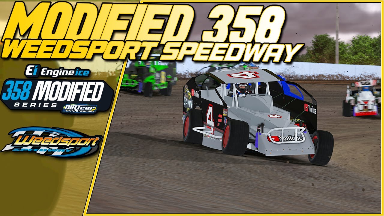 358 Modified Series - Weedsport - iRacing Dirt - YouTube