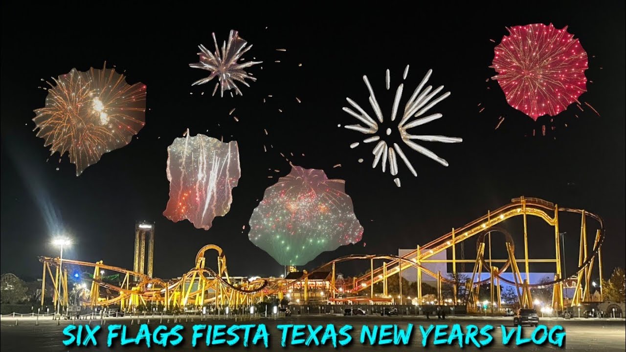 Six Flags Fiesta Texas New Years 2024 Diamond Bash Event & 360 ...