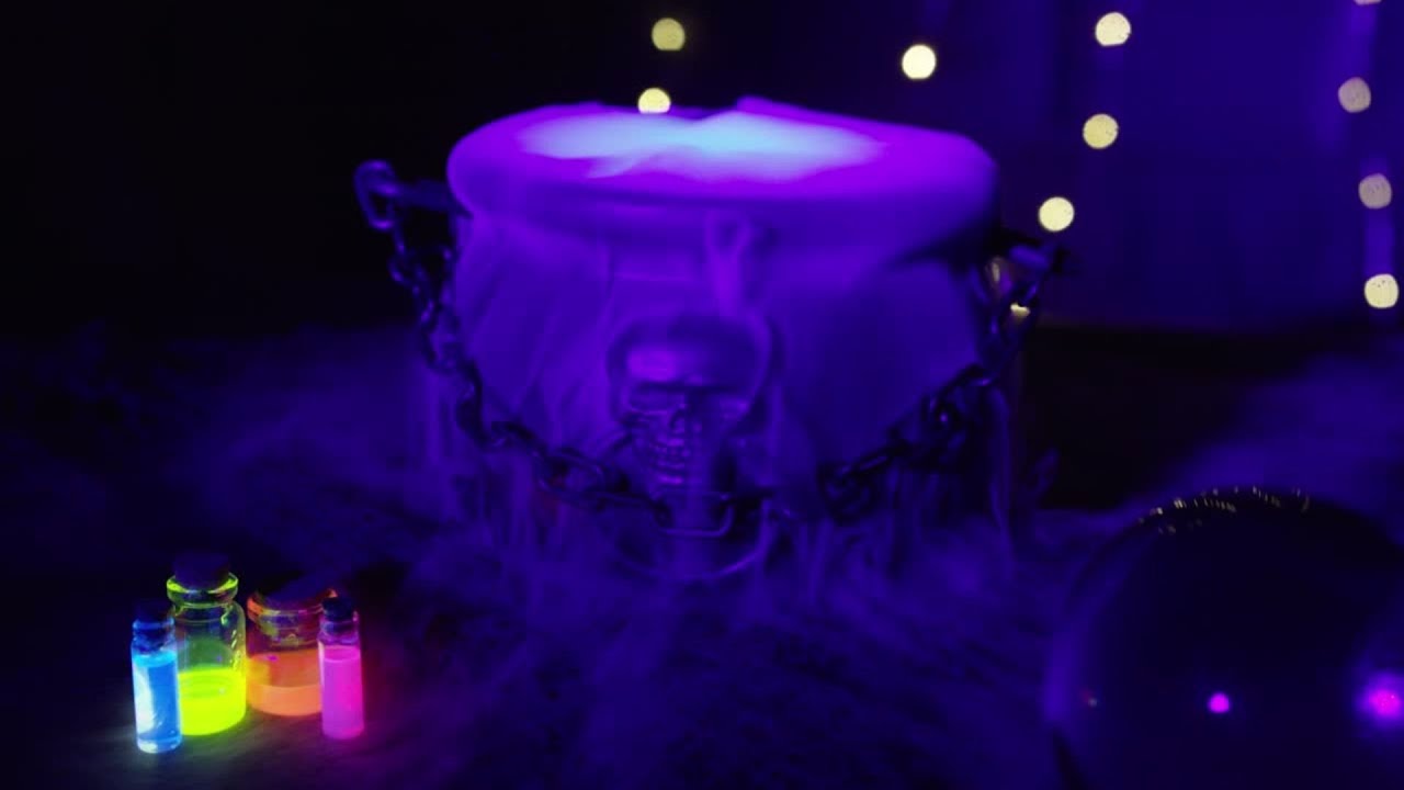 Halloween Cauldron Ambiance 🔮🧙‍♀️ | Spooky ASMR Sounds for a Haunted ...