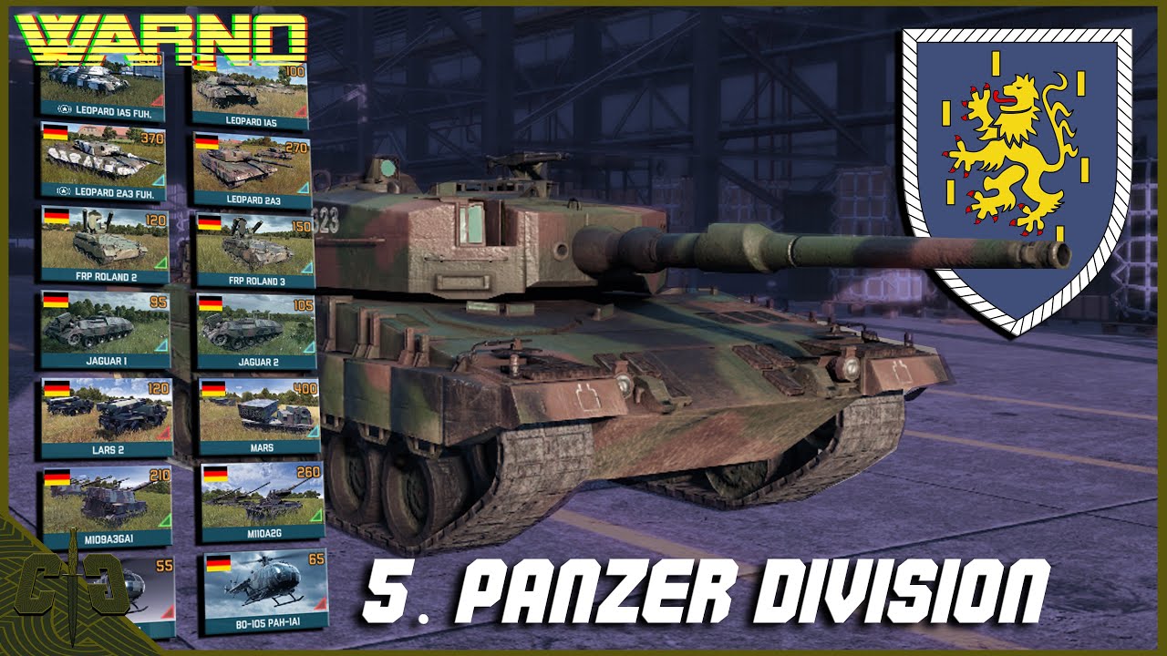 WARNO | German 5th Panzer Division Overview ᴴᴰ - YouTube