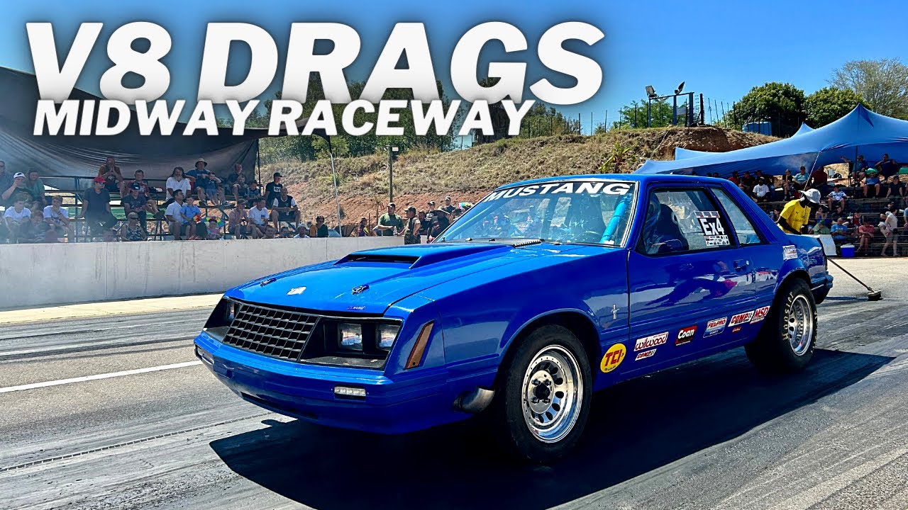 1/8th Mile V8 Drags at Midway Raceway - YouTube