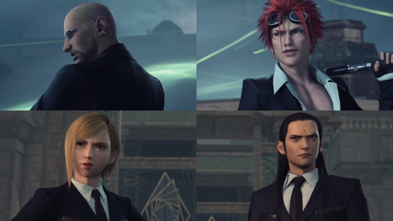 Final Fantasy VII Rebirth: The Turks (Reno, Rude, Elena & Tseng) Boss ...
