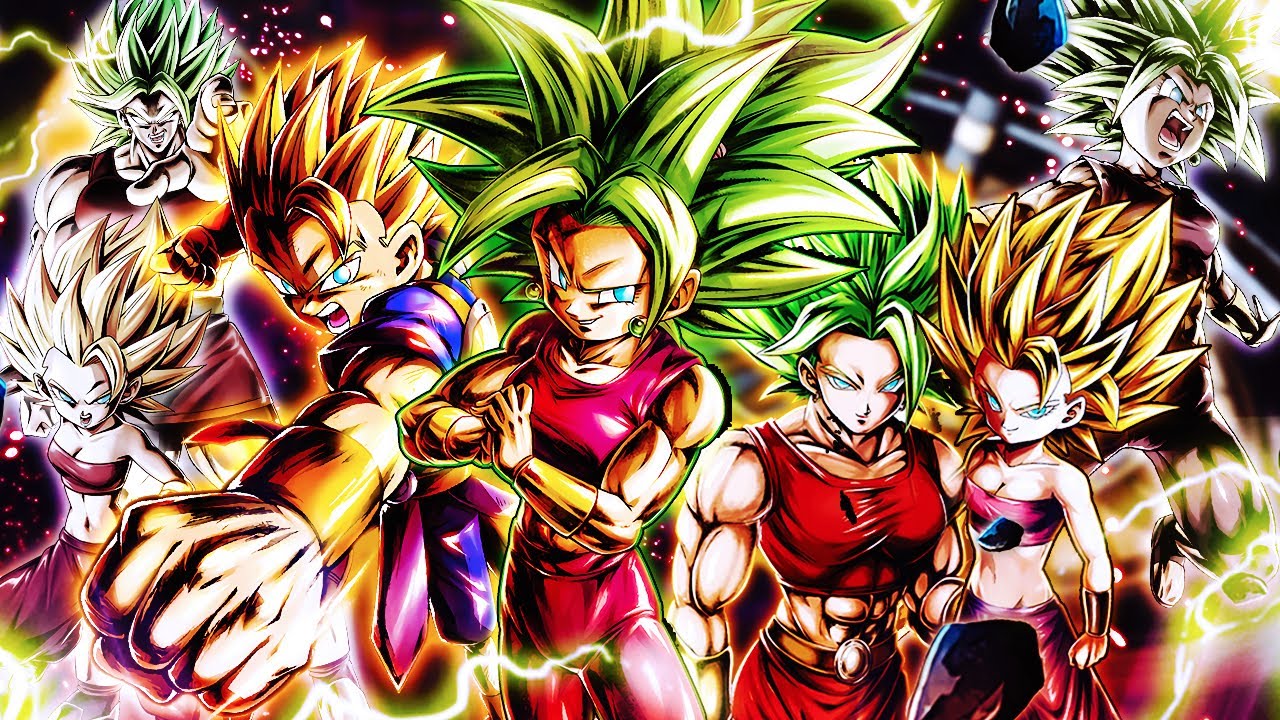 (Dragon Ball Legends) Kefla, Kale & Caulifla Assist: Universe 6 Saiyans ...