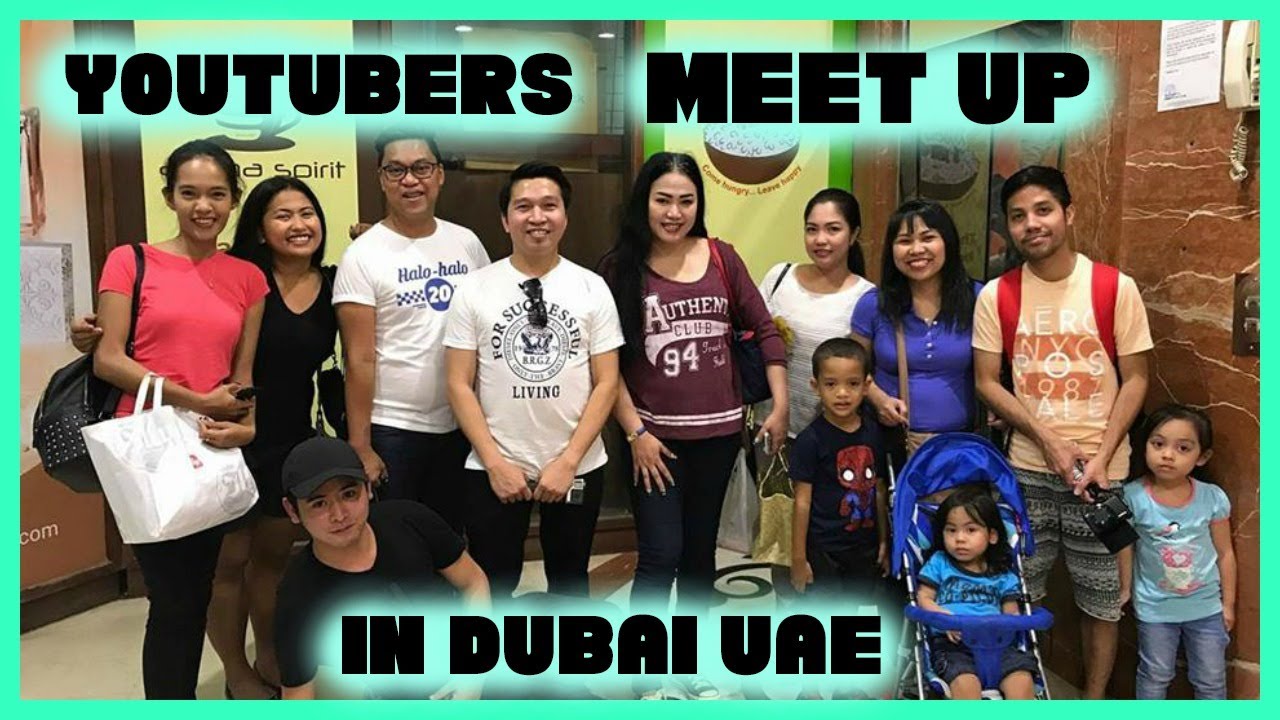 UAE VLOGGERS MEET UP || CANDY'S ROUGE - YouTube