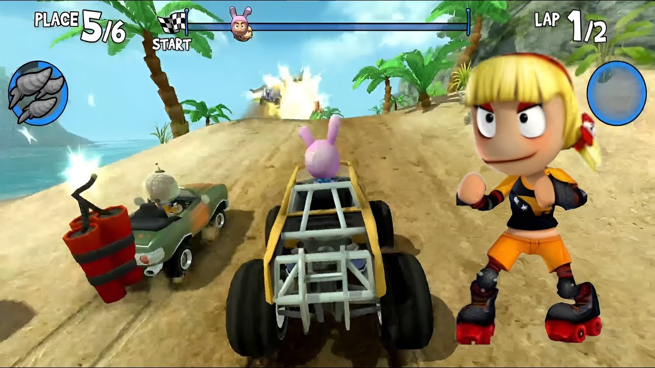 Rock Stomper - Championship 100hp - Beach Buggy Racing - YouTube