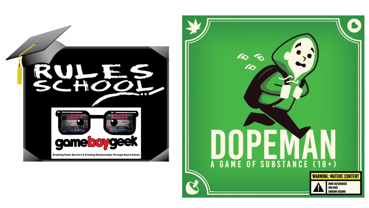 How to Play Dopeman (Rules School) with the Game Boy Geek - YouTube
