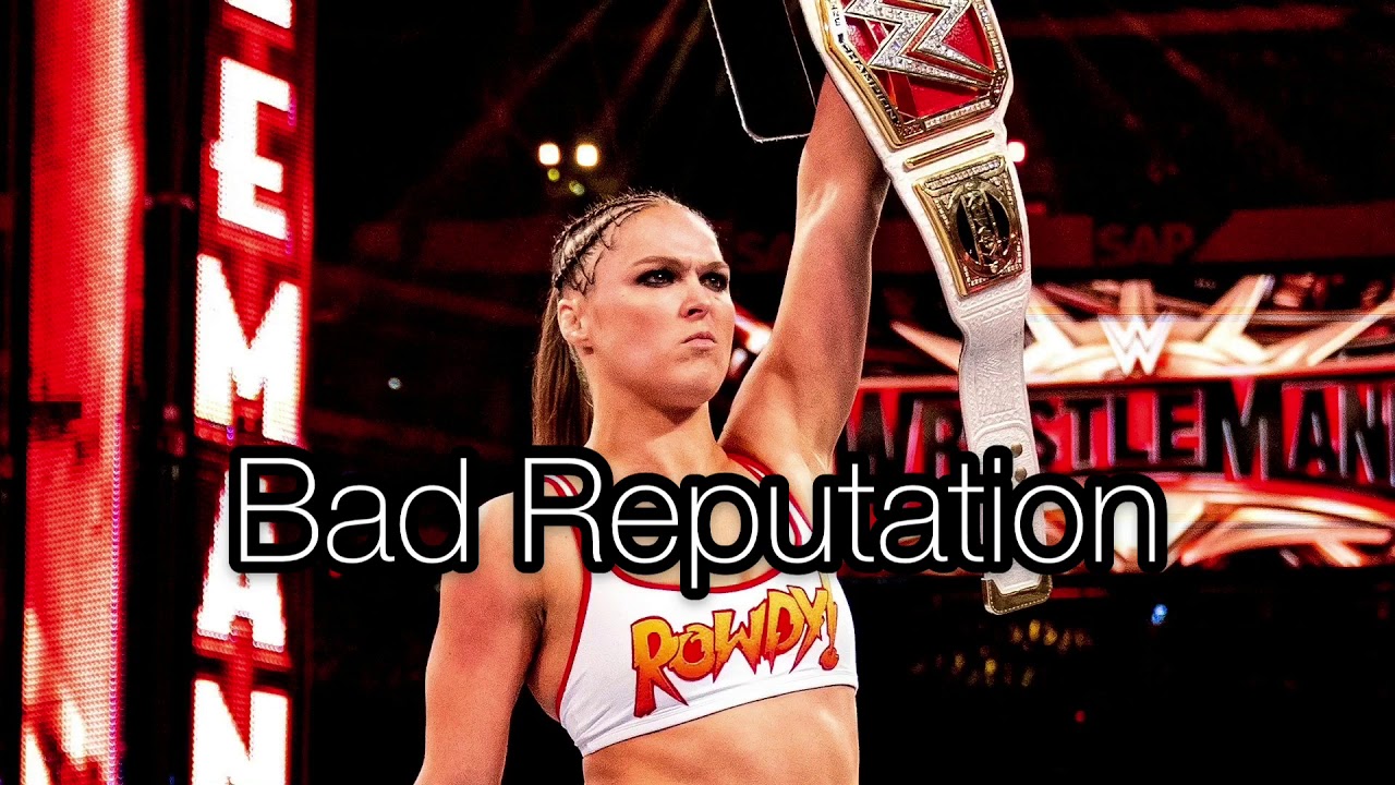 Ronda Rousey Theme Song “Bad Reputation” (Arena Effect) - YouTube