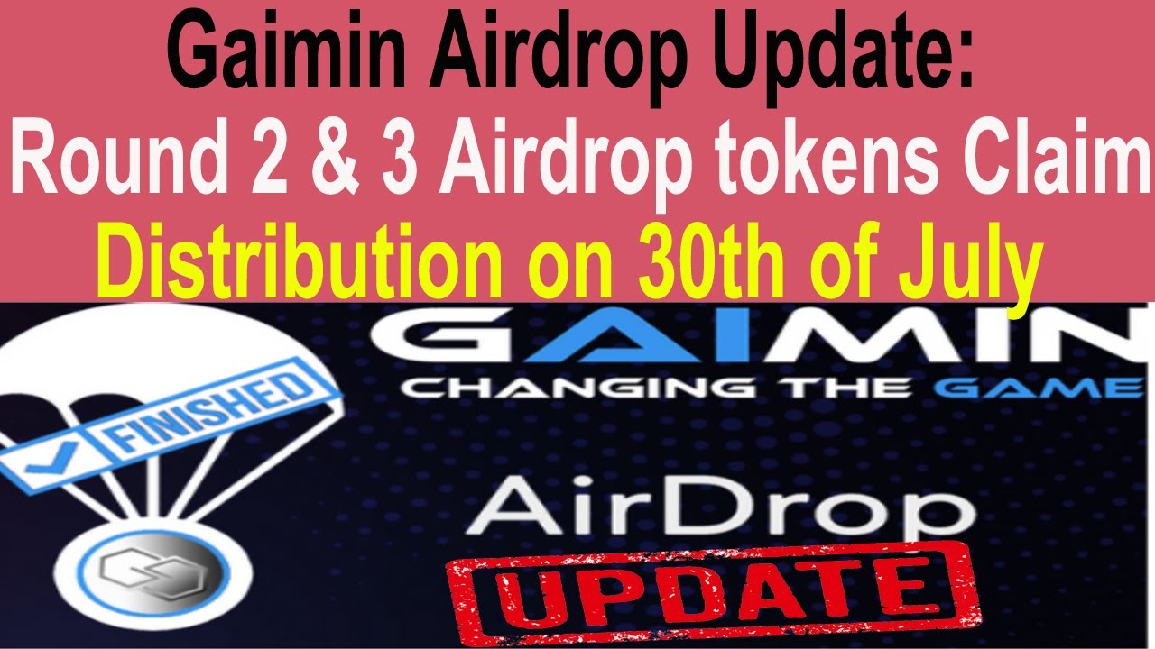 Gaimin Airdrop Update: Round 2 & 3 Airdrop tokens Claim || Distribution ...