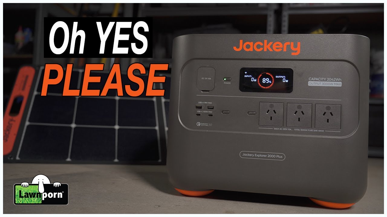 Jackery Solar Generator 2000 Plus - Portable Power Station - YouTube