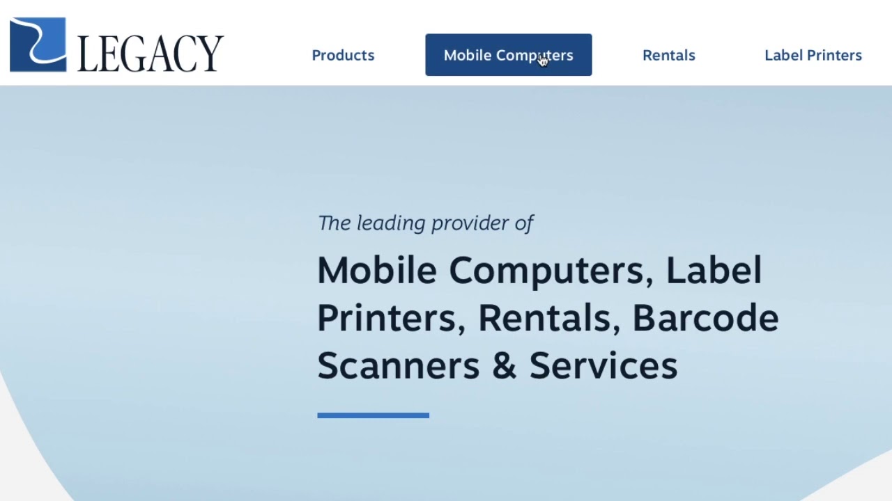 Legacy Website Intro - YouTube