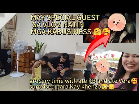 NICA"NAHIHIYANG MAG VLOG ATE KB"KAYA MO YAN🥹🤗 PRICELESS REACTION NI KHENZO🥹@kabusinessofficial ...