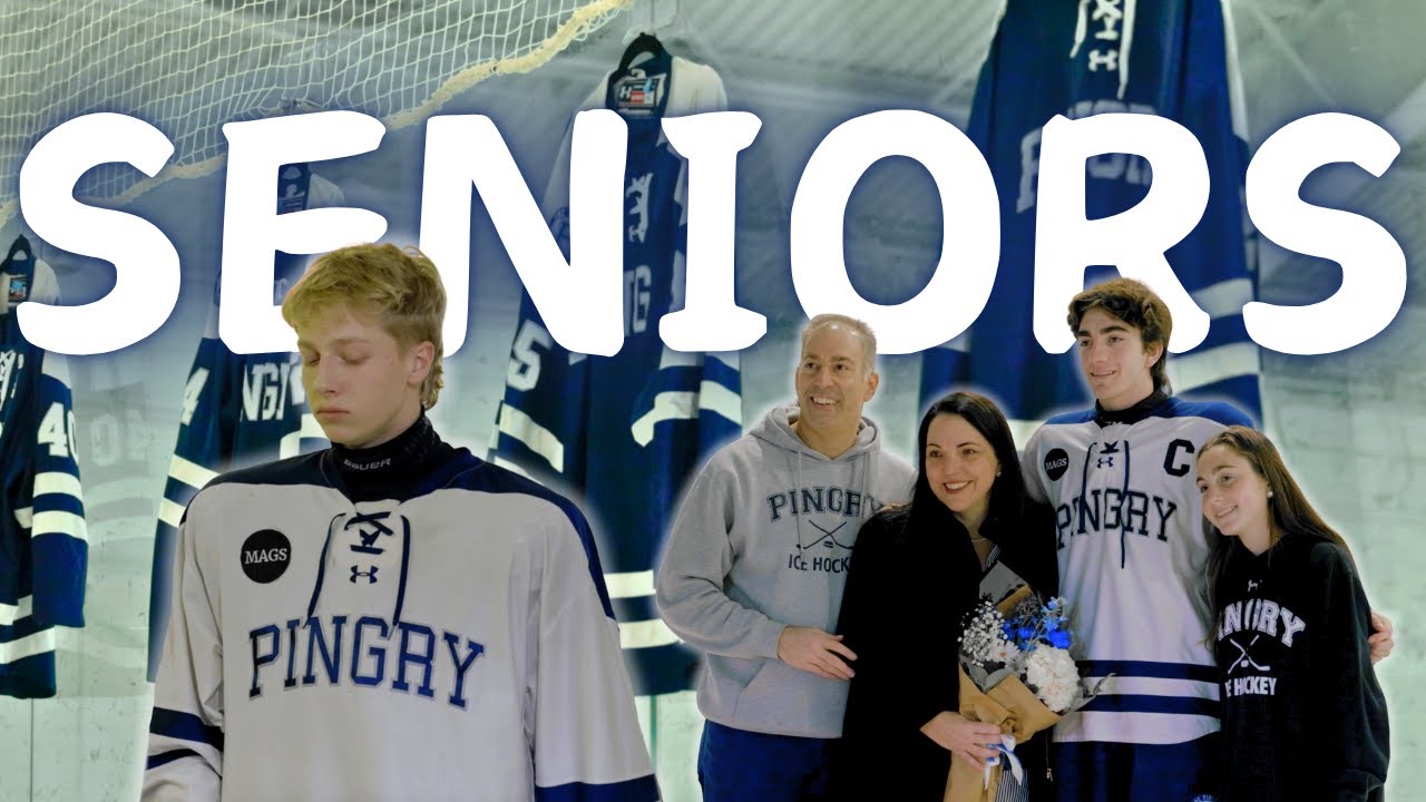 Pingry School Senior Night | HS Hockey | Highlights [4K] - YouTube