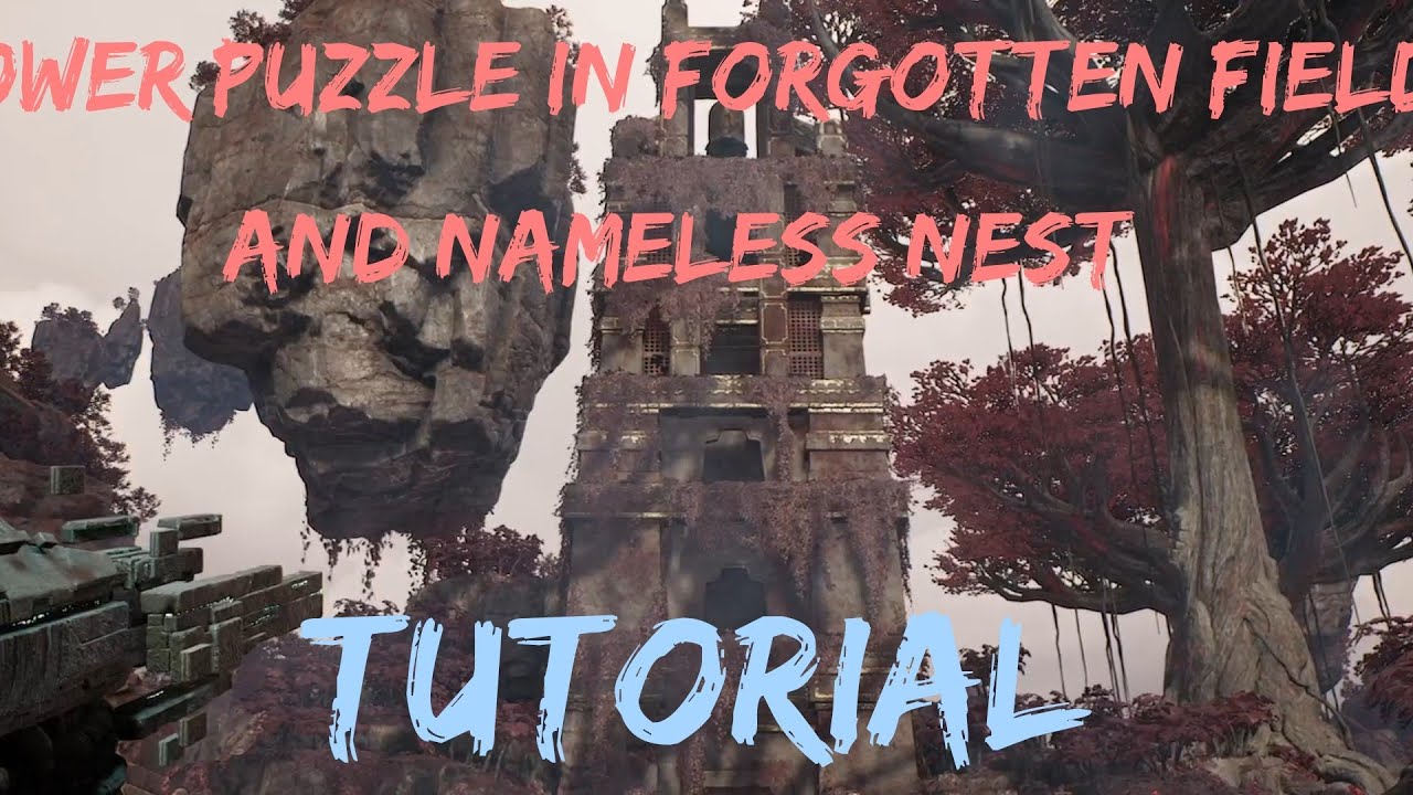 How To Solve The Tower Puzzle (Sundial) In Forgotten Fields And The Nameless Nest// Remnant 2 ...