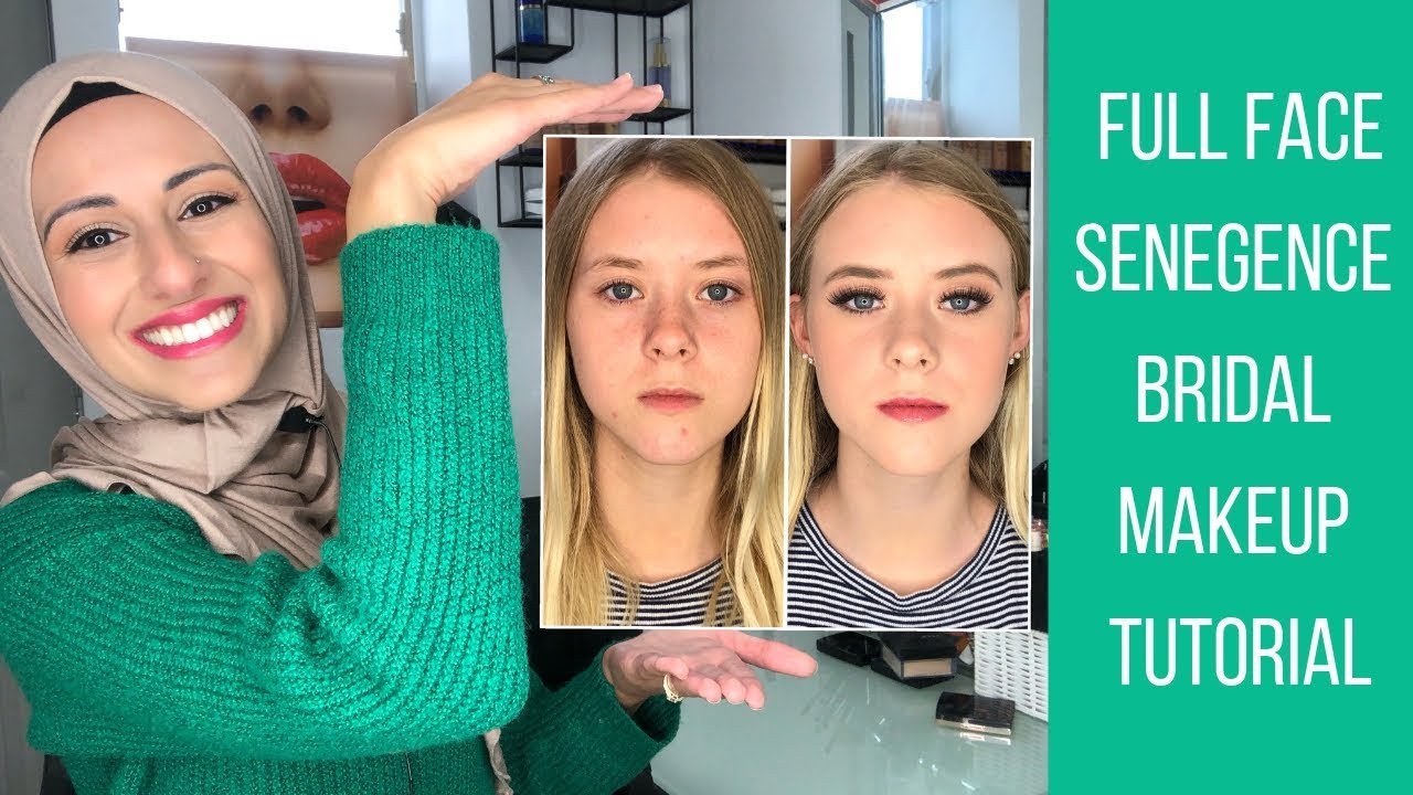 SENEGENCE FULL FACE 👰 Bridal Makeup Tutorial (SeneGence Makeup: LipSense, ShadowSense, LashSense ...