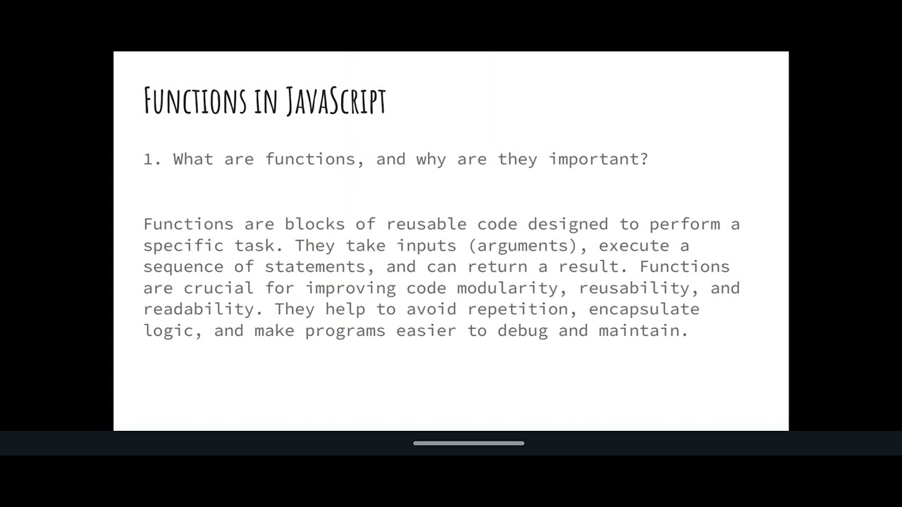 JavaScript concepts - YouTube