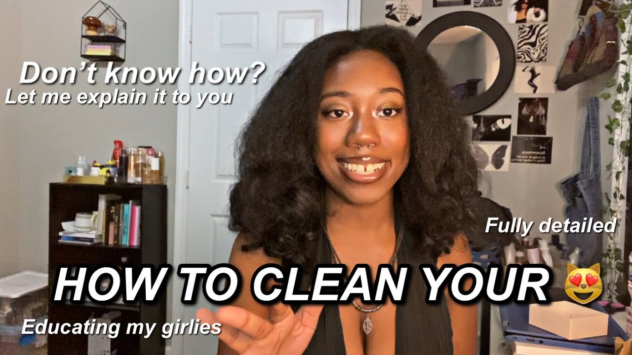 How To Properly Clean Your Vagina - YouTube