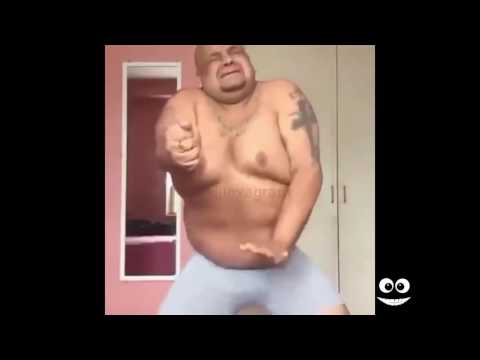 Дебел мъж играе кючек / A fat man play belly dance