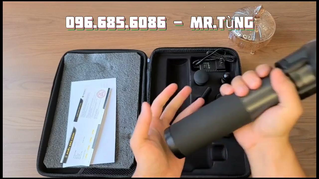 review máy massage Booster E - Ông hoàng trong làng súng massage |Top 1 doang thu 3 năm liên ...