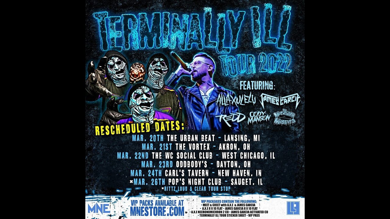 Alla Xul Elu "Axe is family" Terminally ILL tour 3/23/22 Dayton, OH ...