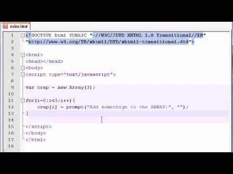Beginner JavaScript Tutorial 33 Add Array Elements Using a Loop ...